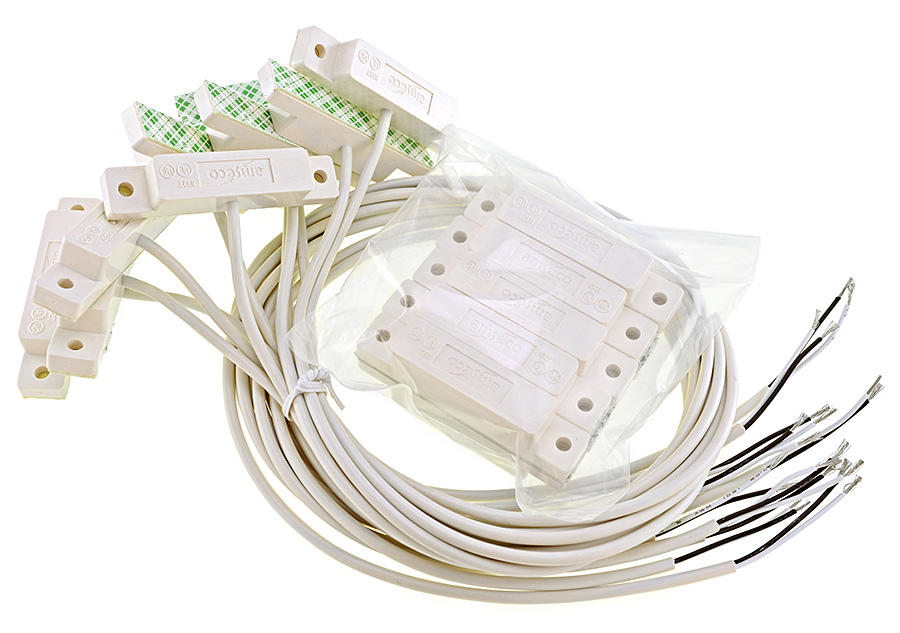 ELECLOUD 일렉클라우드 - AMS-39L-NO 암세코 자석스위치 케이블일체형 DC용 마그네틱 센서 N.O(A점점) 도어스 ...