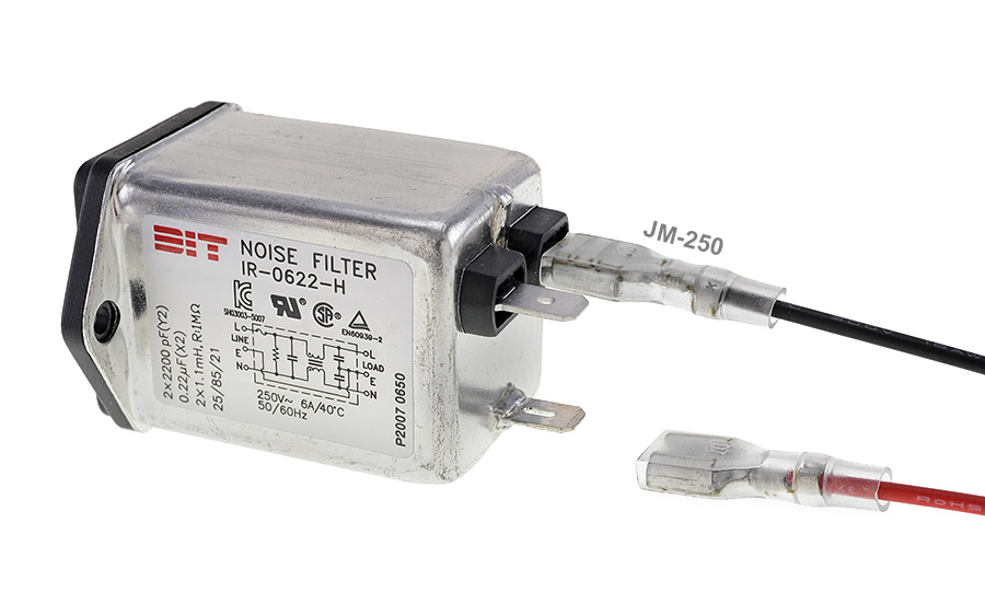 ELECLOUD 일렉클라우드 - IR-0622-H 노이즈필터 EMI/EMC필터 AC소켓+휴즈홀더 AC인렛 Noise Filter ...