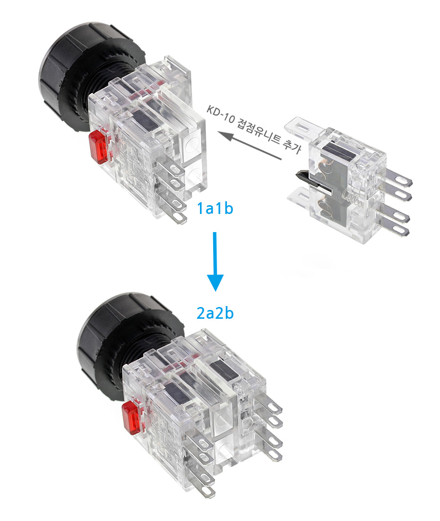 ELECLOUD 일렉클라우드 - KDX-QMD21 22파이 조광형 알루미늄 누름버른 스위치 DC12V-24V 램프 푸쉬스위치 ...