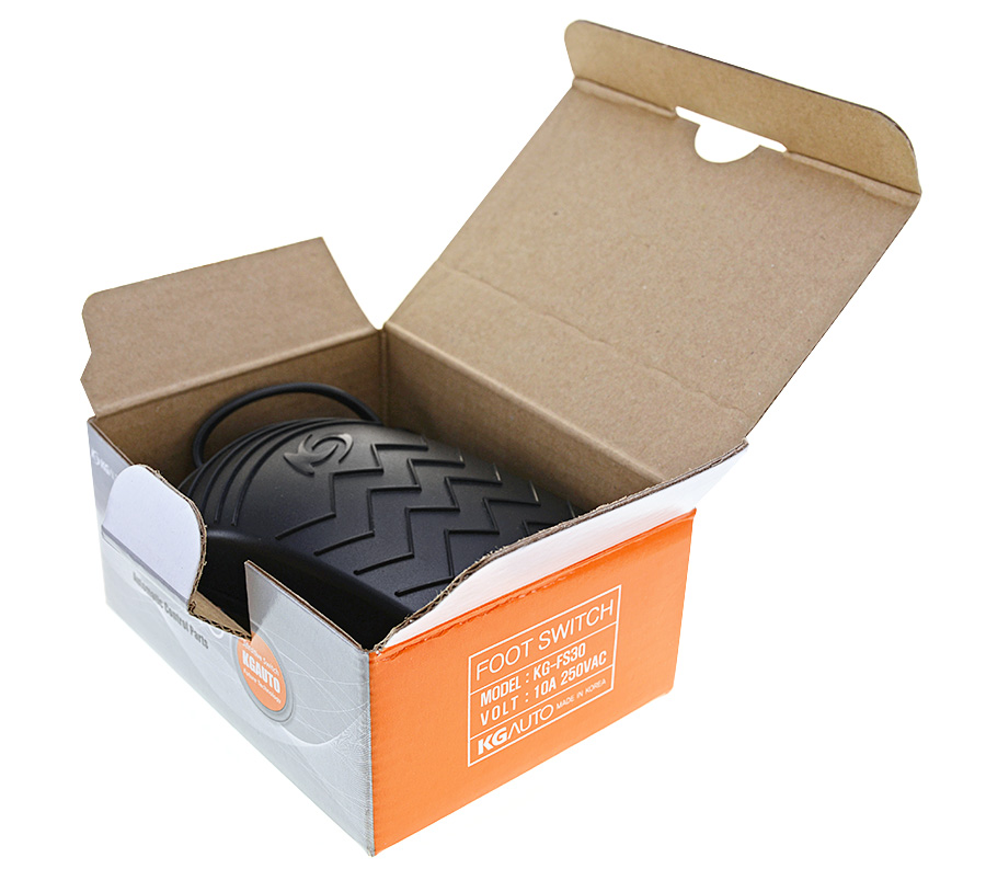 ELECLOUD 일렉클라우드 - KG-FS30 발판스위치 풋스위치 케이지오토 Foot Switch